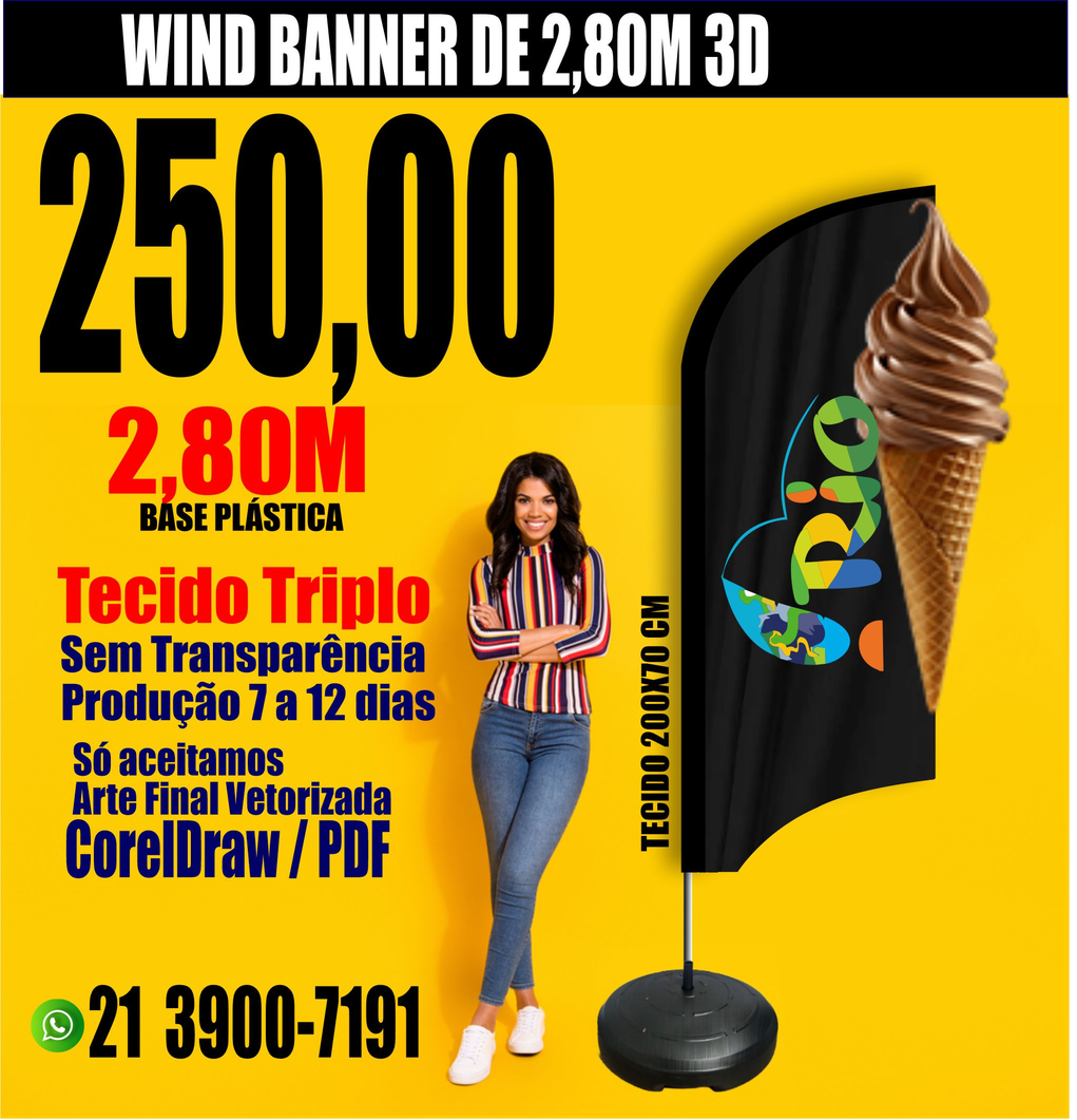 Wind Banner Festas Infantil
